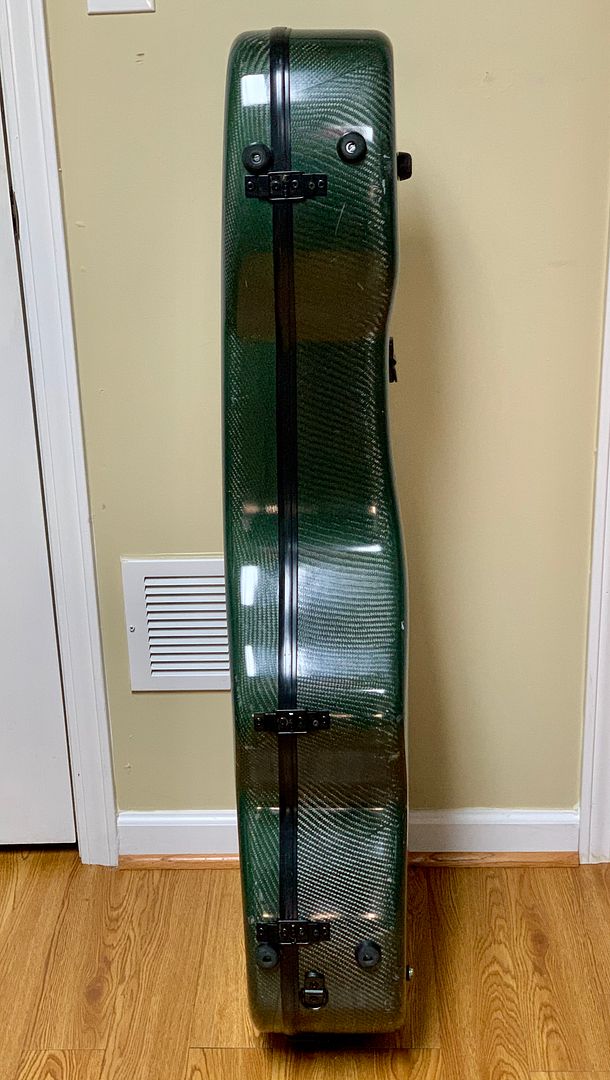 Sold Hoffee Deluxe Carbon Fiber Acoustic Case Om Forest Green The Gear Page